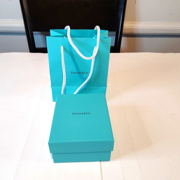 Tiffany & Co. | Other | Tiffany Co Empty Small Gift Jewelry Box And ...